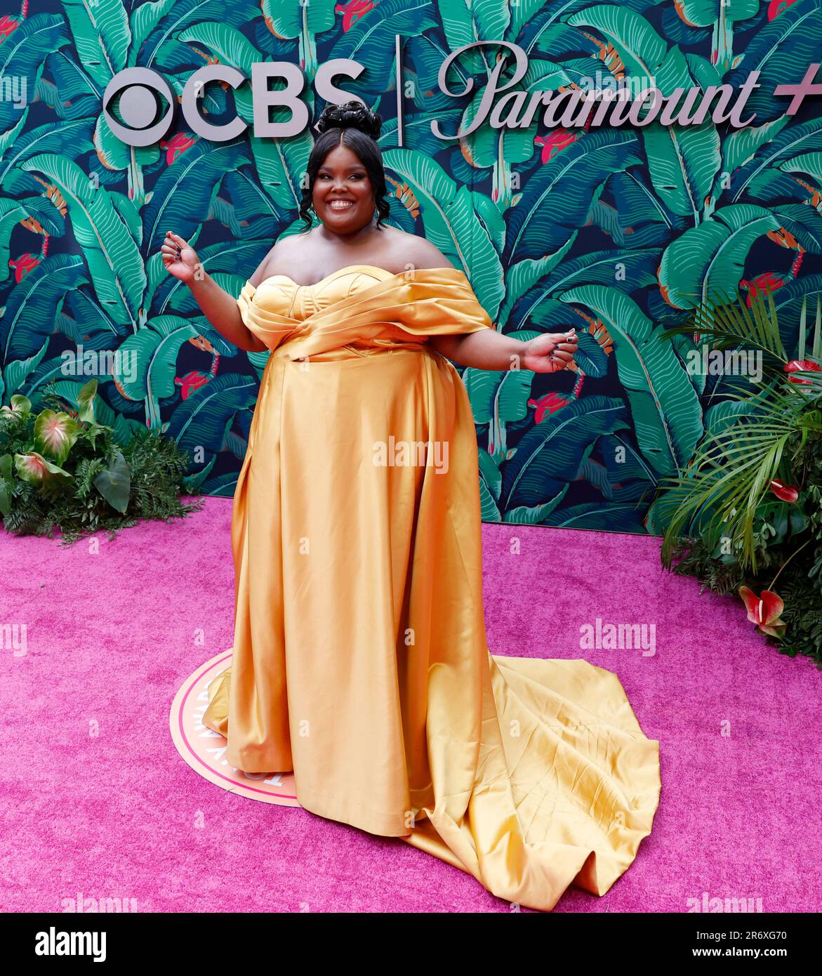 New York, United States. 11th June, 2023. Danielle Pinnock arrives on ...