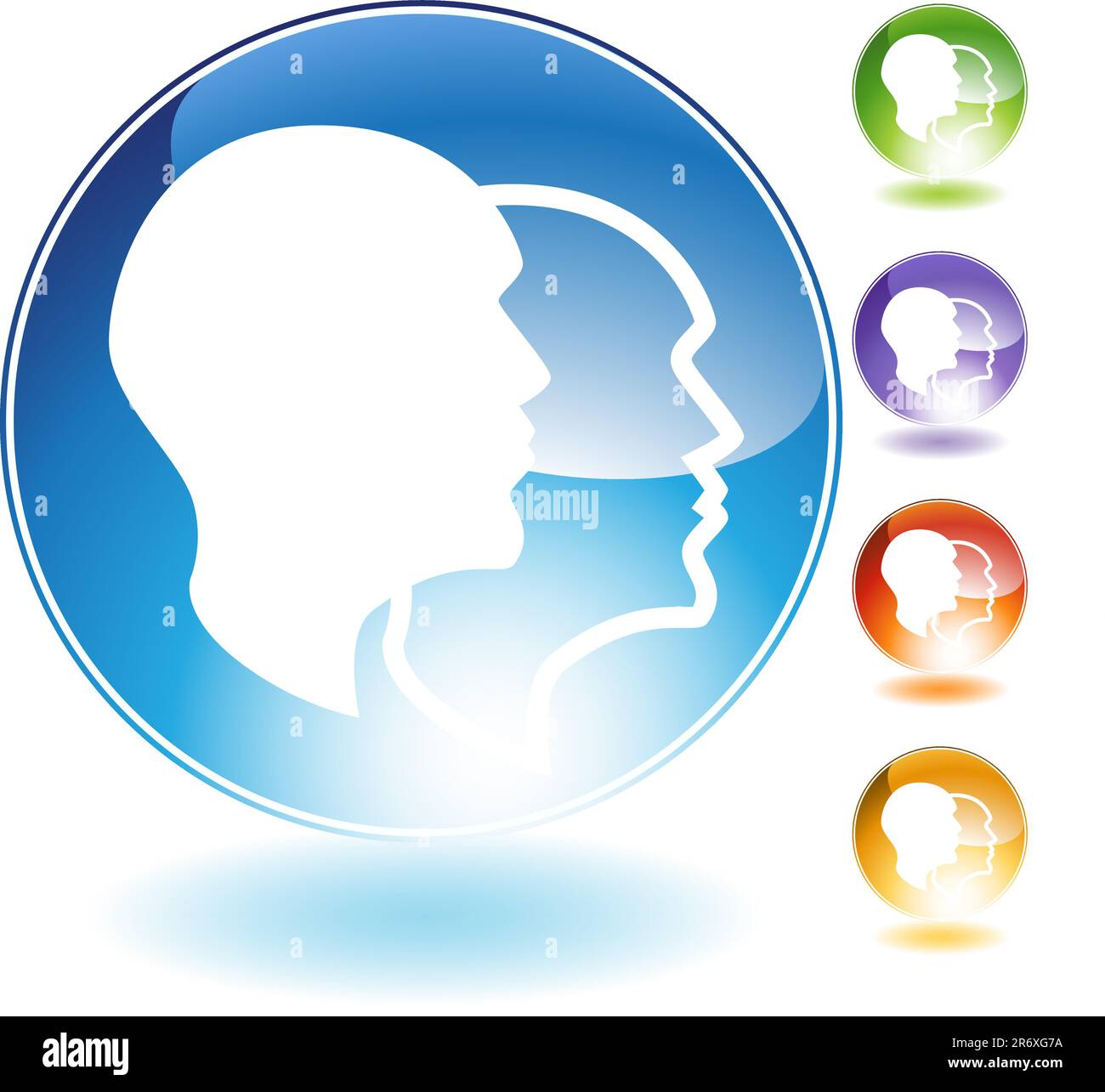 Schizophrenia symbol hi-res stock photography and images - Alamy