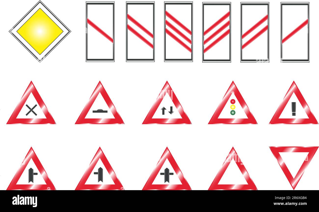 Lorry bridge warning sign Stock Vector Images - Alamy