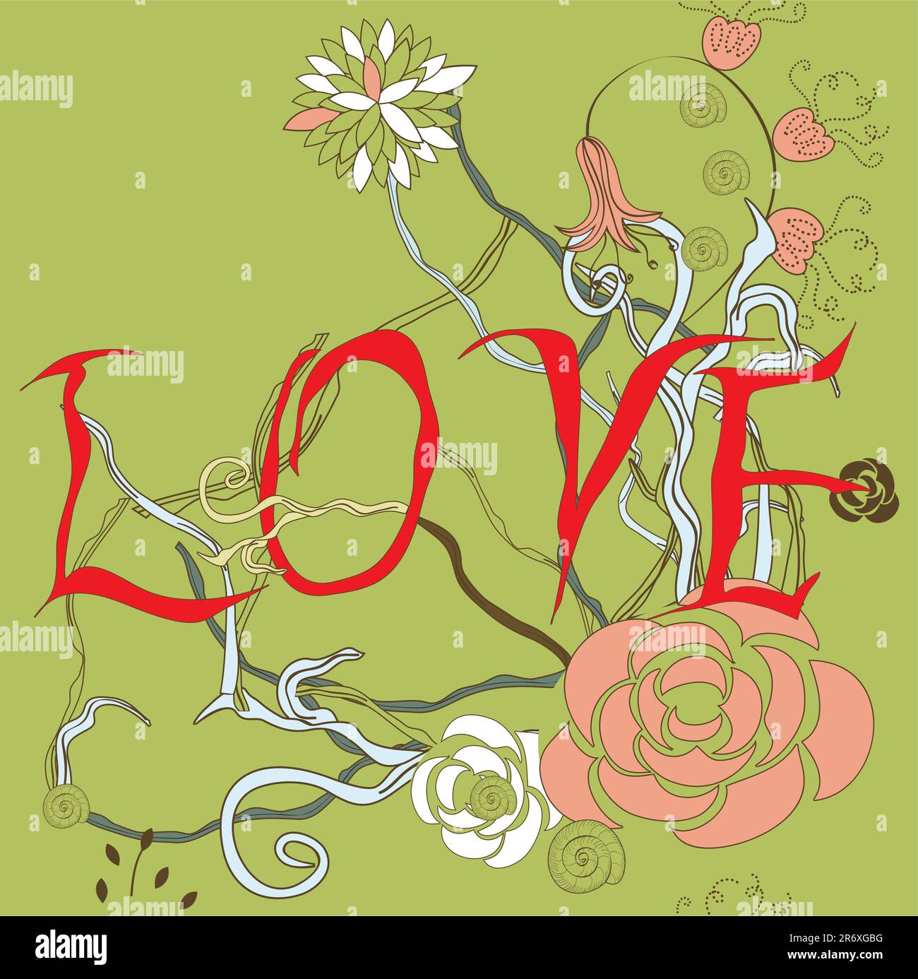 Postcard type image Stock Vector Images - Alamy