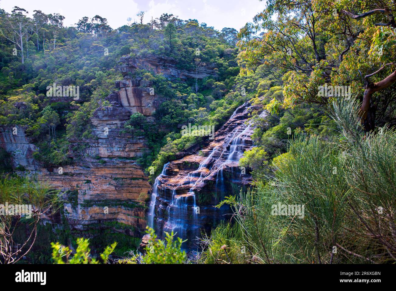 Aboriginal art blue mountains hi-res stock photography and images - Alamy