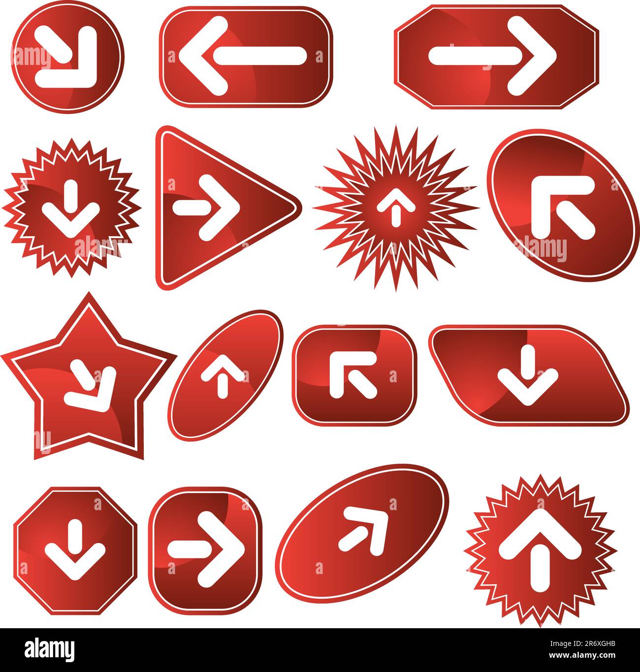 Multiple direction sign Stock Vector Images - Alamy