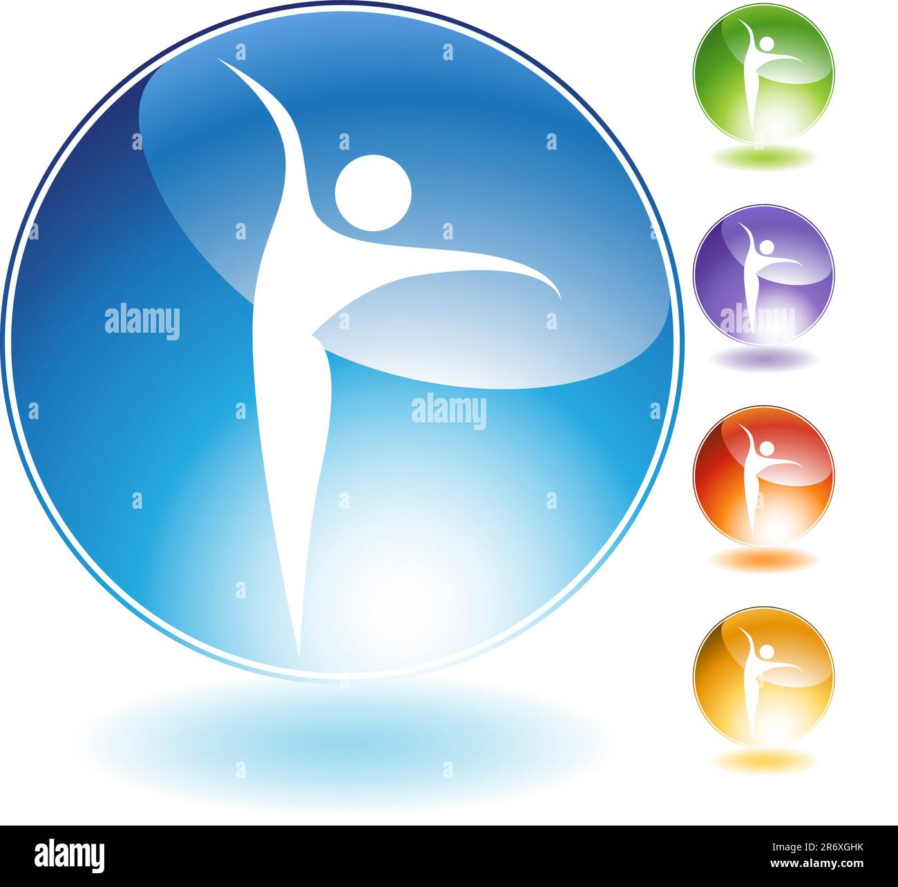 Ballet dancer isolated on a white background Stock Vector Image & Art ...
