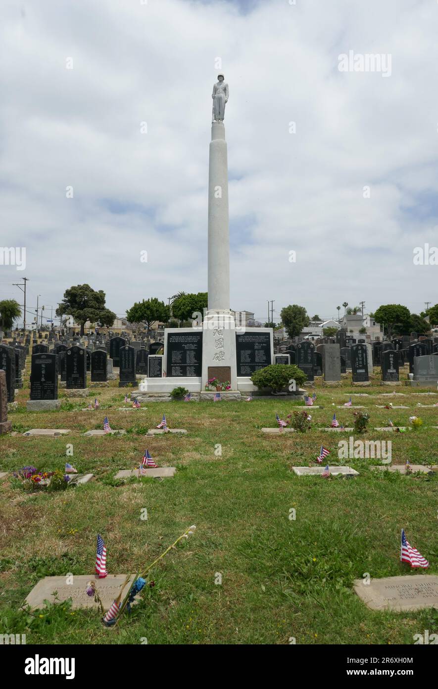 Los Angeles, California, USA 8th June 2023 442nd Infantry World War II ...