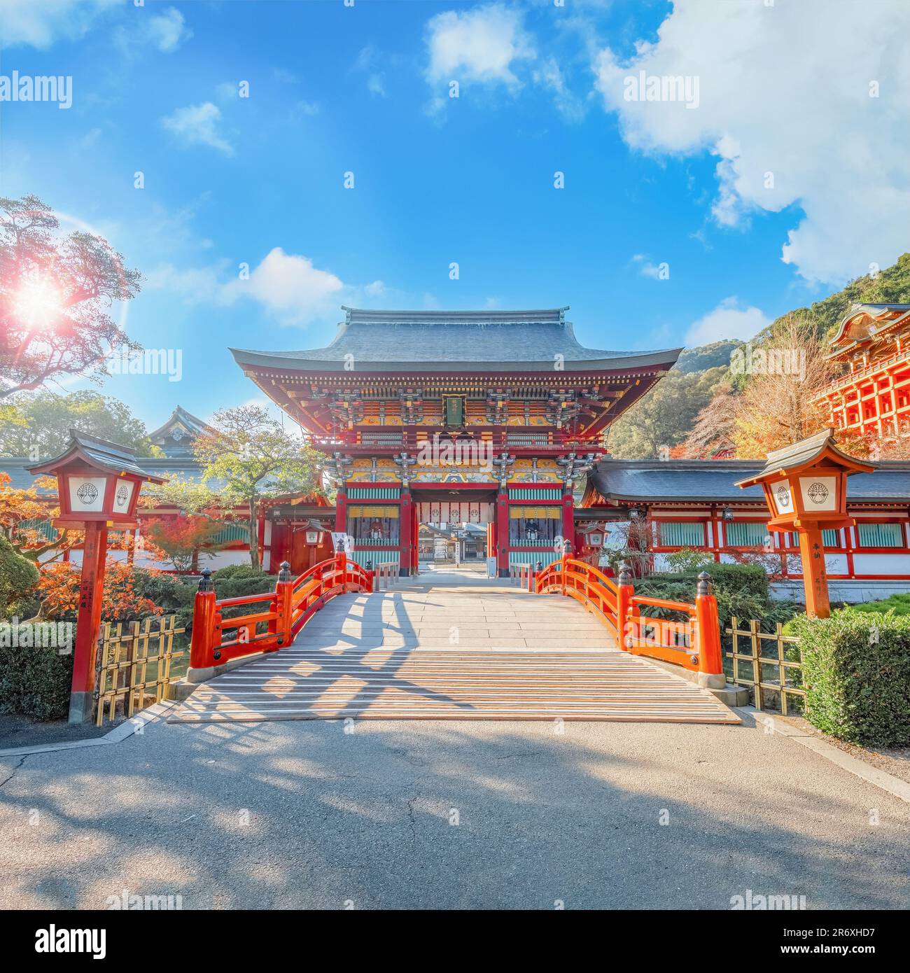 Saga, Japan - Nov 28 2022: Yutoku Inari shrine in Kashima City, Saga ...