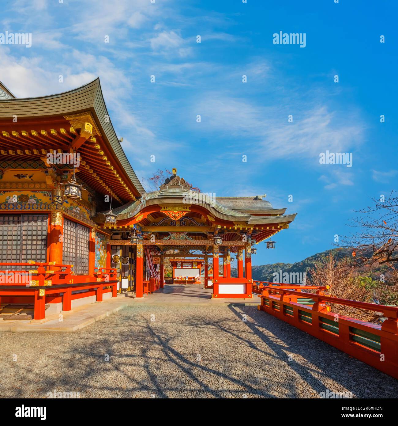Saga, Japan - Nov 28 2022: Yutoku Inari shrine in Kashima City, Saga ...