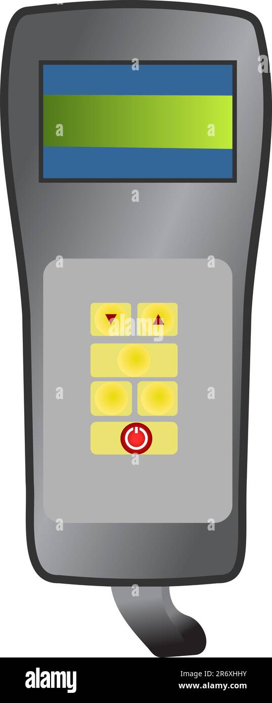 Illustration of medical device - vector Stock Vector Image & Art - Alamy