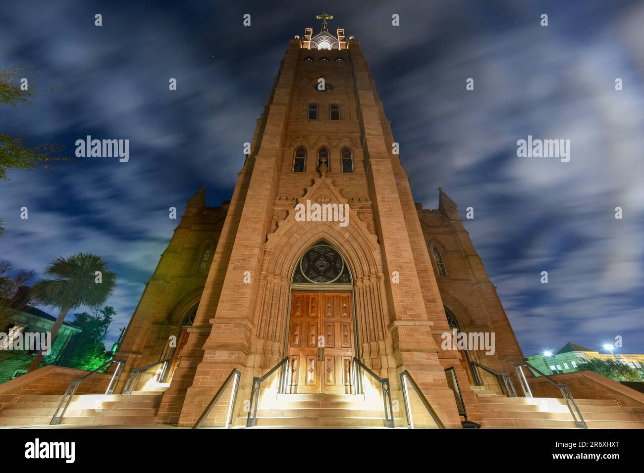 Exterior view of Cathedral of St. John the Baptist in Charleston, South ...