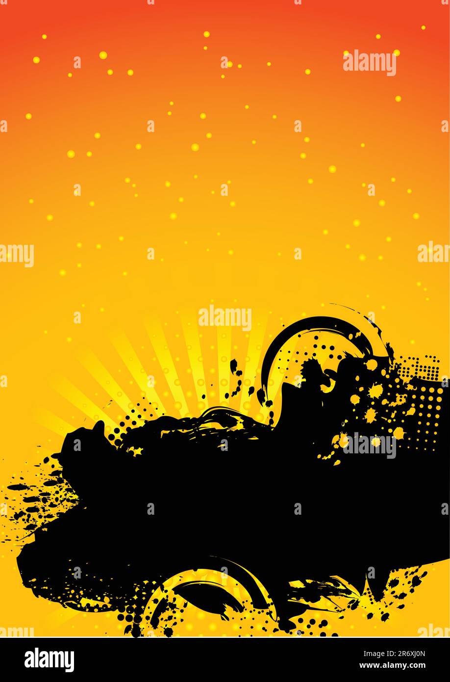Vibrant color contrast Stock Vector Images - Alamy