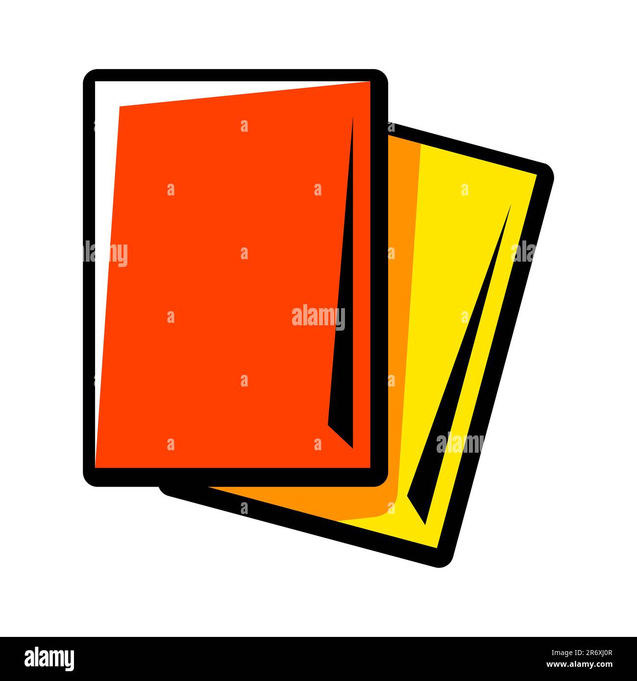 Soccer cards illustration. Football club symbol. Sport object in ...