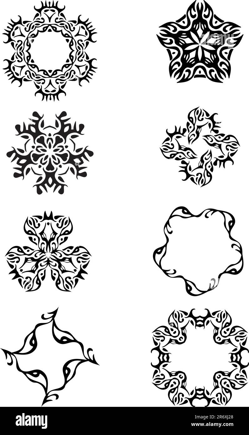 Nice vector background logo Black and White Stock Photos & Images - Alamy