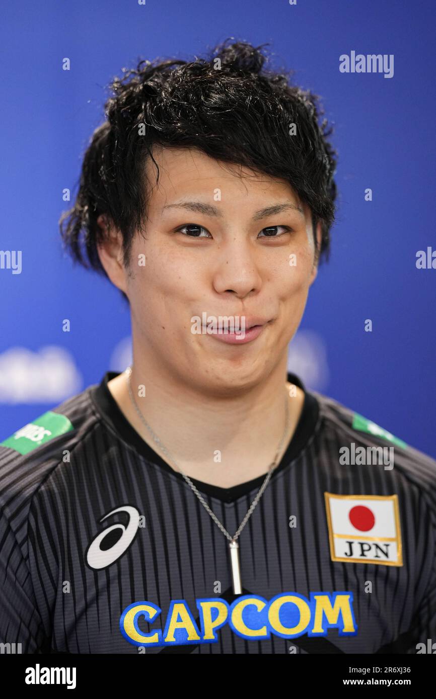 Nippongaishi Hall, Aichi, Japan. 10th June, 2023. Tomohiro Yamamoto ...