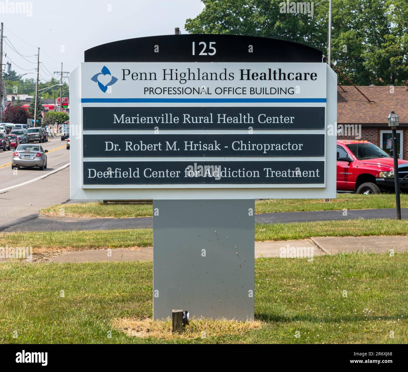 The Penn Highlands Healthcare Professional Office Building sign on ...