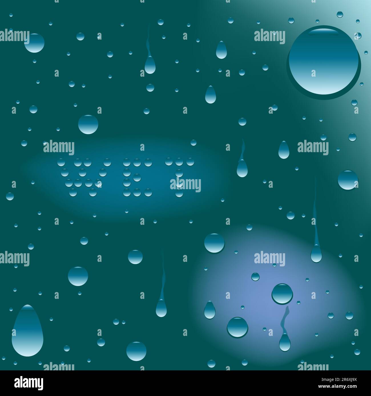 wet surface, vector art illustration Stock Vector Image & Art - Alamy