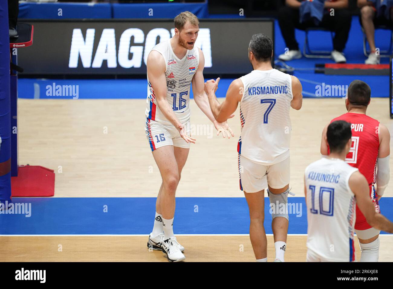 Nippongaishi Hall, Aichi, Japan. 11th June, 2023. Luburic Drazen (SRB ...
