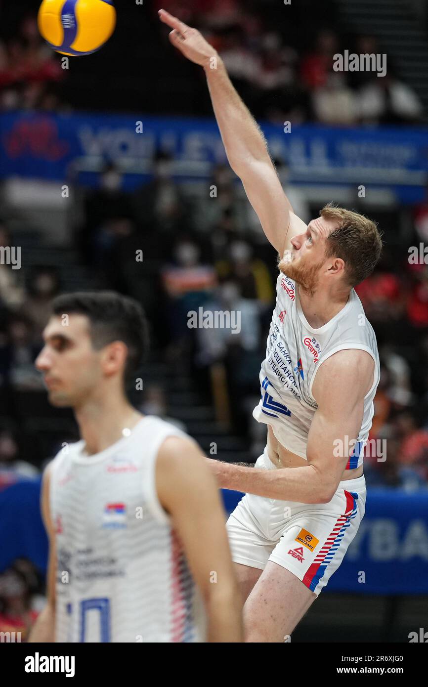Nippongaishi Hall, Aichi, Japan. 11th June, 2023. Luburic Drazen (SRB ...