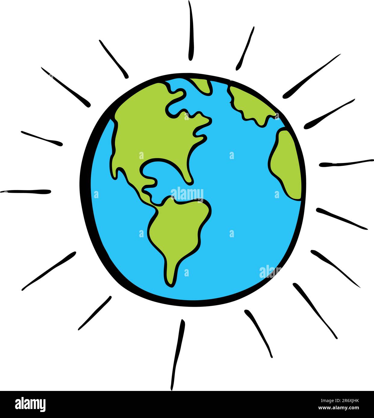 Cartoon image of planet earth Stock Vector Image & Art - Alamy