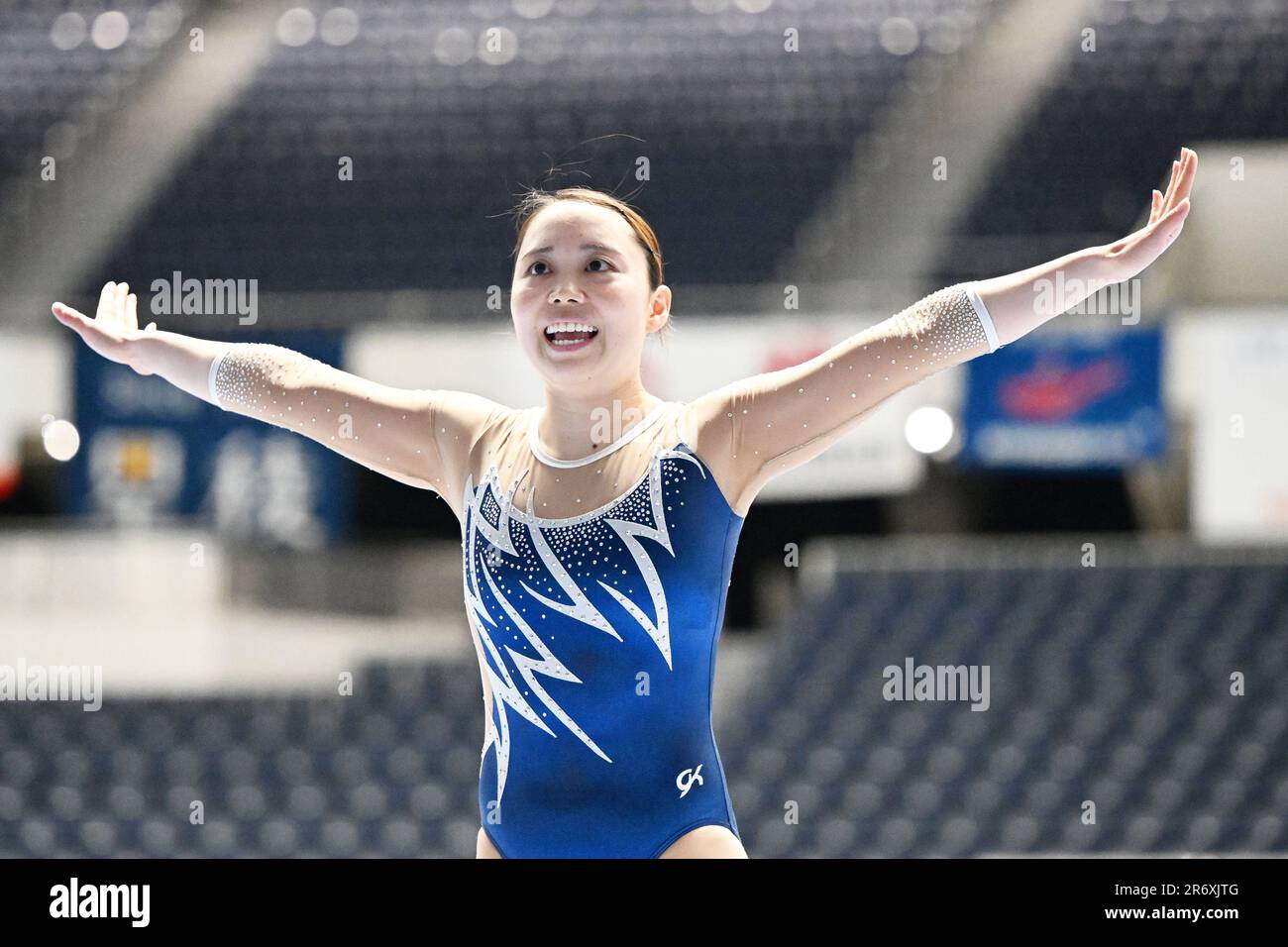 Yoyogi 1st Gymnasium, Tokyo, Japan. 9th June, 2023. Chisato Doihata ...