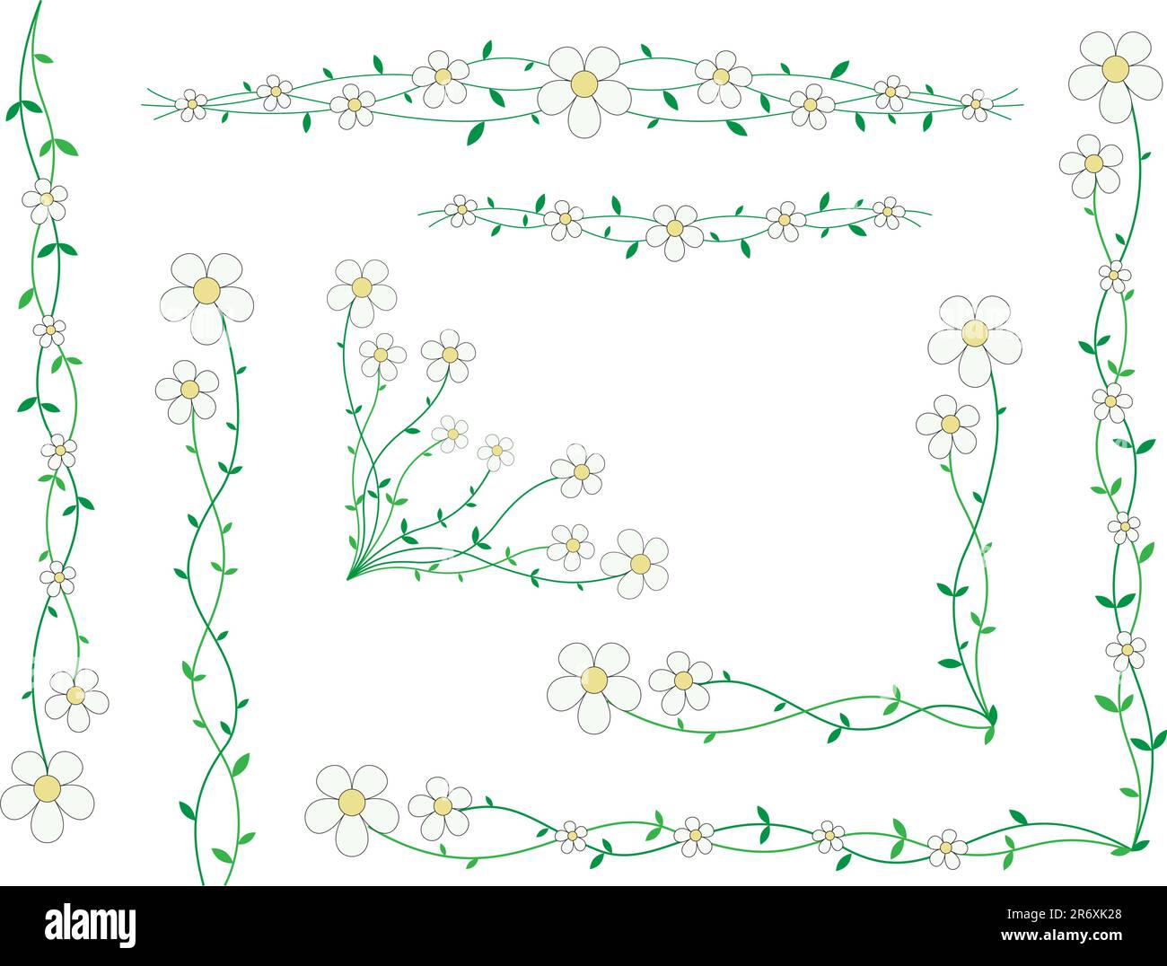 Small florets Cut Out Stock Images & Pictures - Alamy