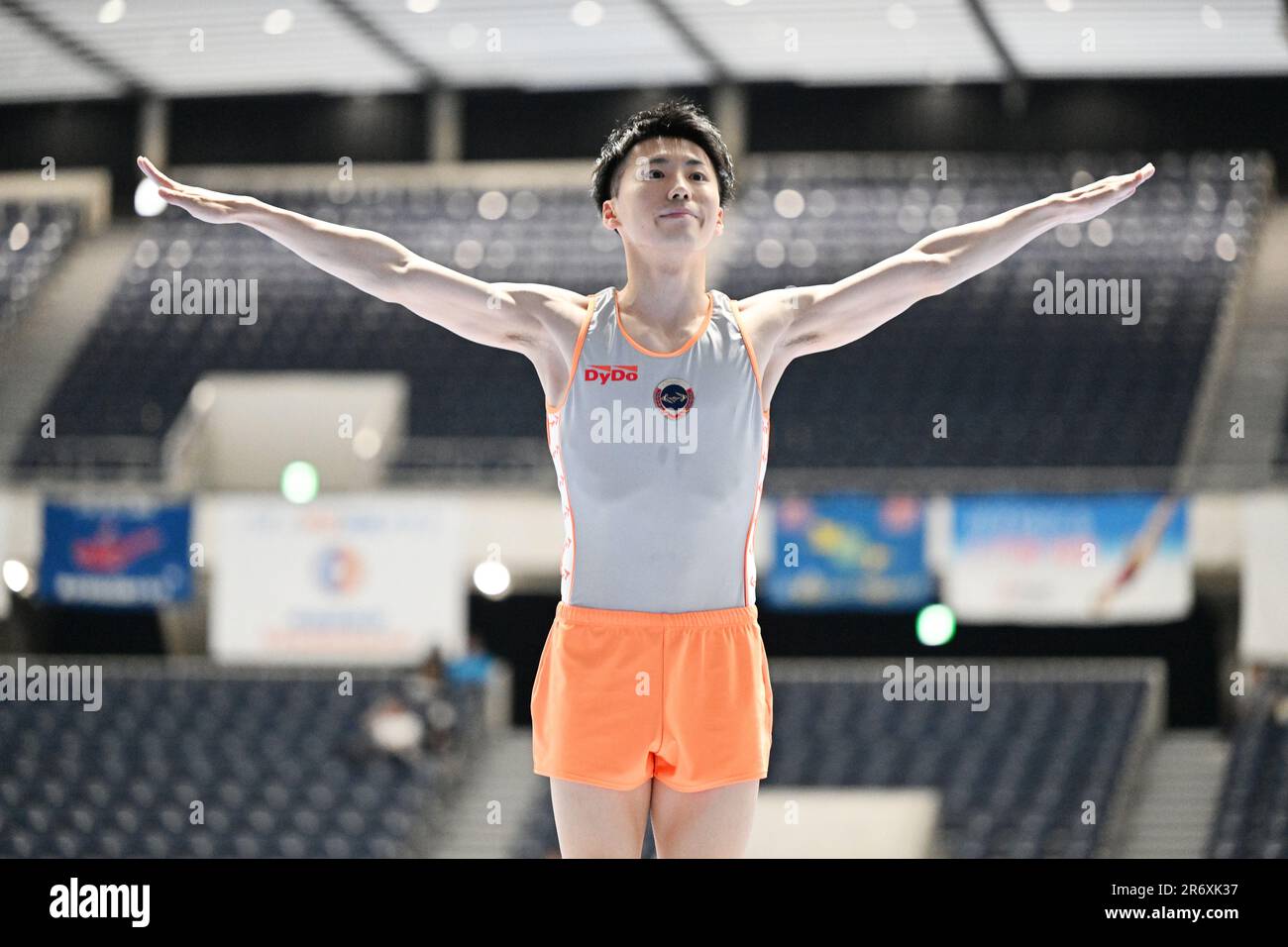 Yoyogi 1st Gymnasium, Tokyo, Japan. 10th June, 2023. Hiroto Yamada, JUNE 10, 2023 - Trampoline ...