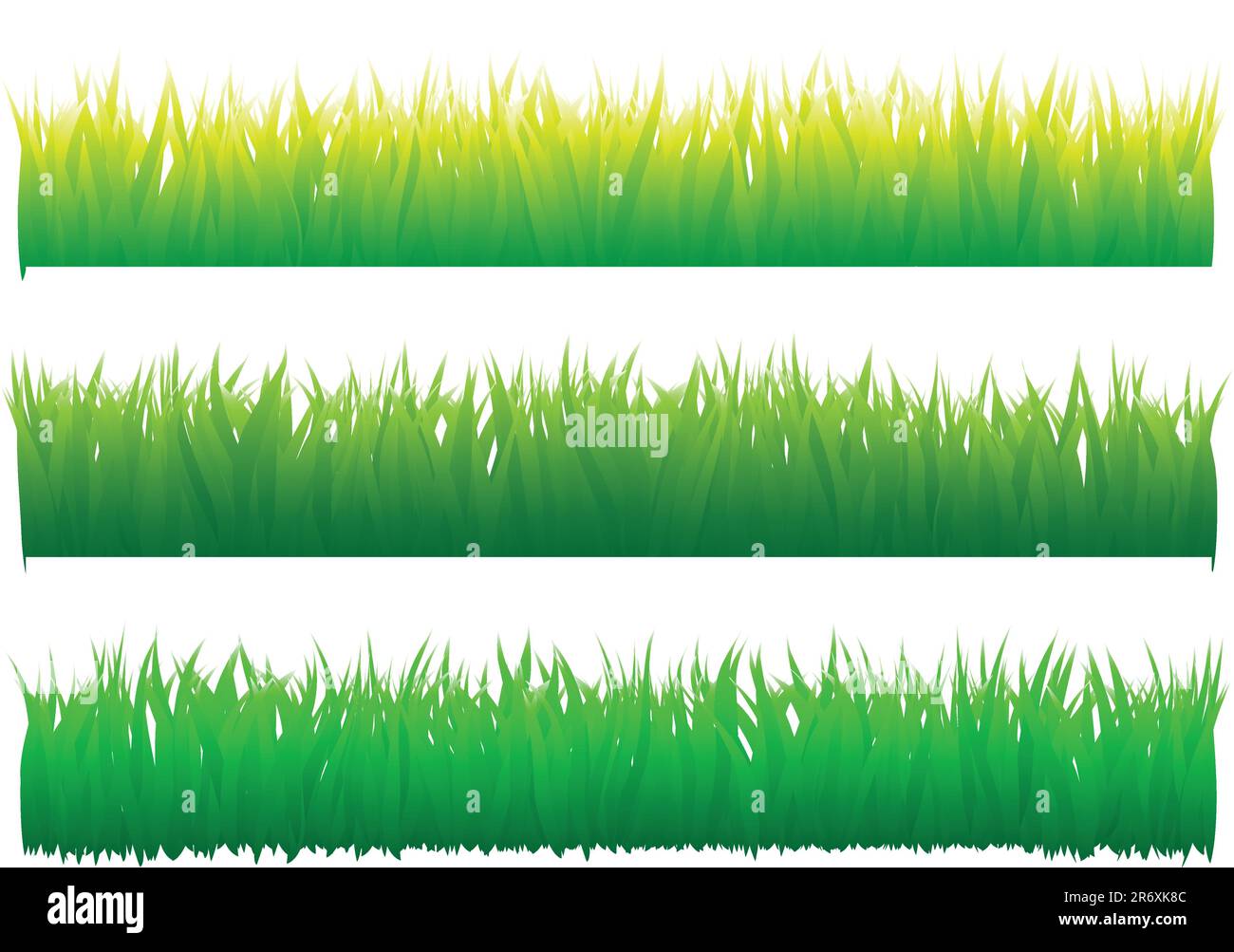Landscaping garden green grass Cut Out Stock Images & Pictures - Alamy