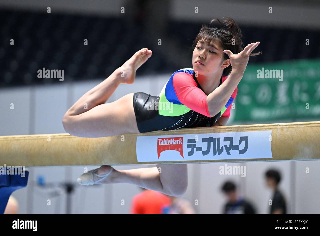 Yoyogi 1st Gymnasium, Tokyo, Japan. 10th June, 2023. Ayaka Sakaguchi ...
