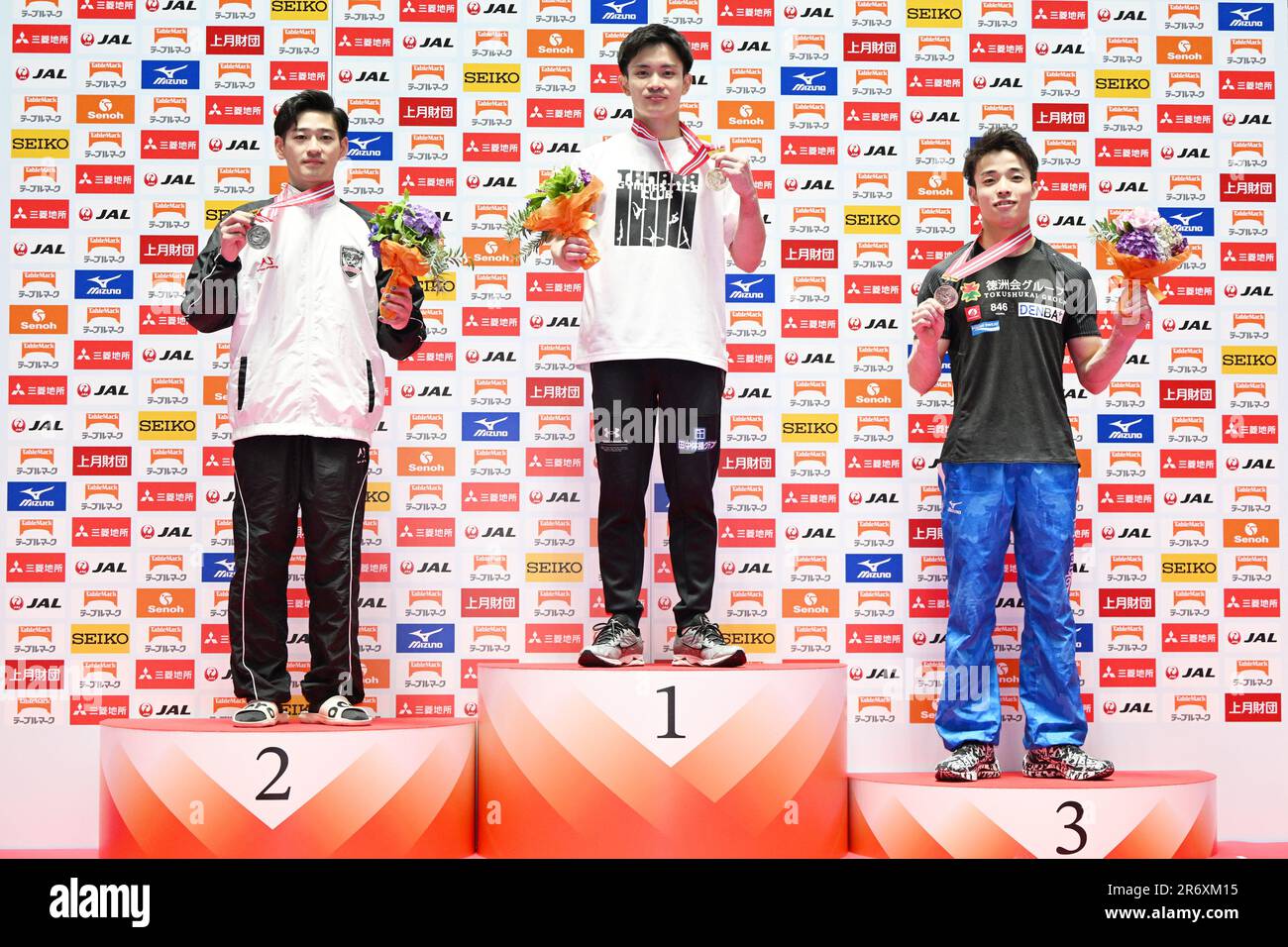 Yoyogi 1st Gymnasium, Tokyo, Japan. 11th June, 2023. (L-R) Fusuke Maeda ...