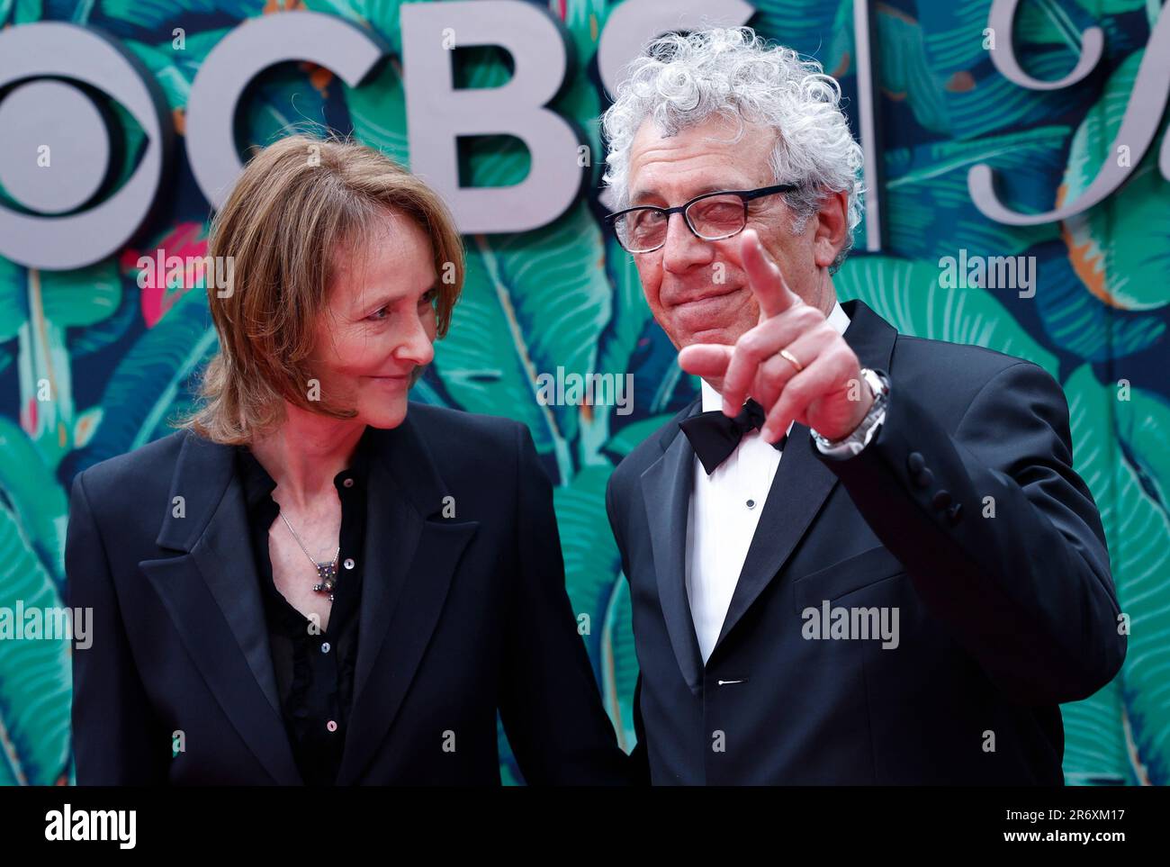 New York, United States. 11th June, 2023. Jo Bonney and Eric Bogosian ...