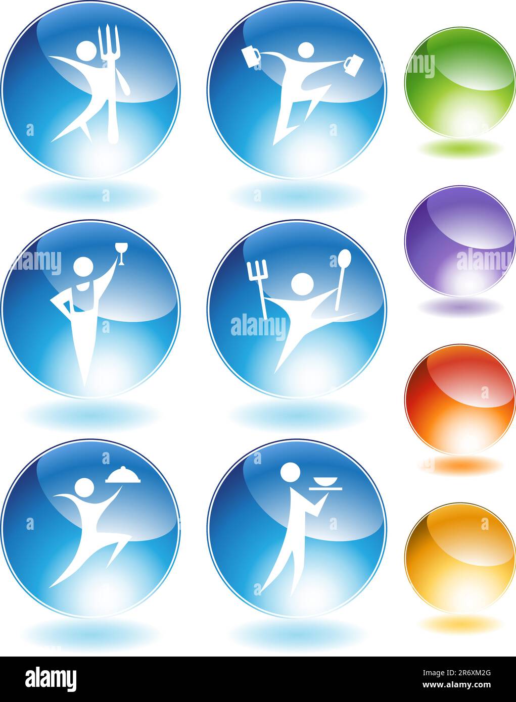 Beer on tray isolated Stock Vector Images - Alamy