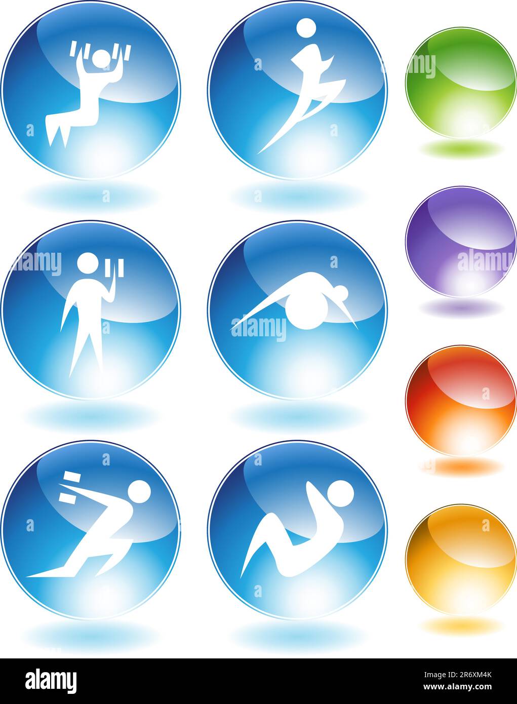 Man lifting a man, exercise Stock Vector Images - Alamy