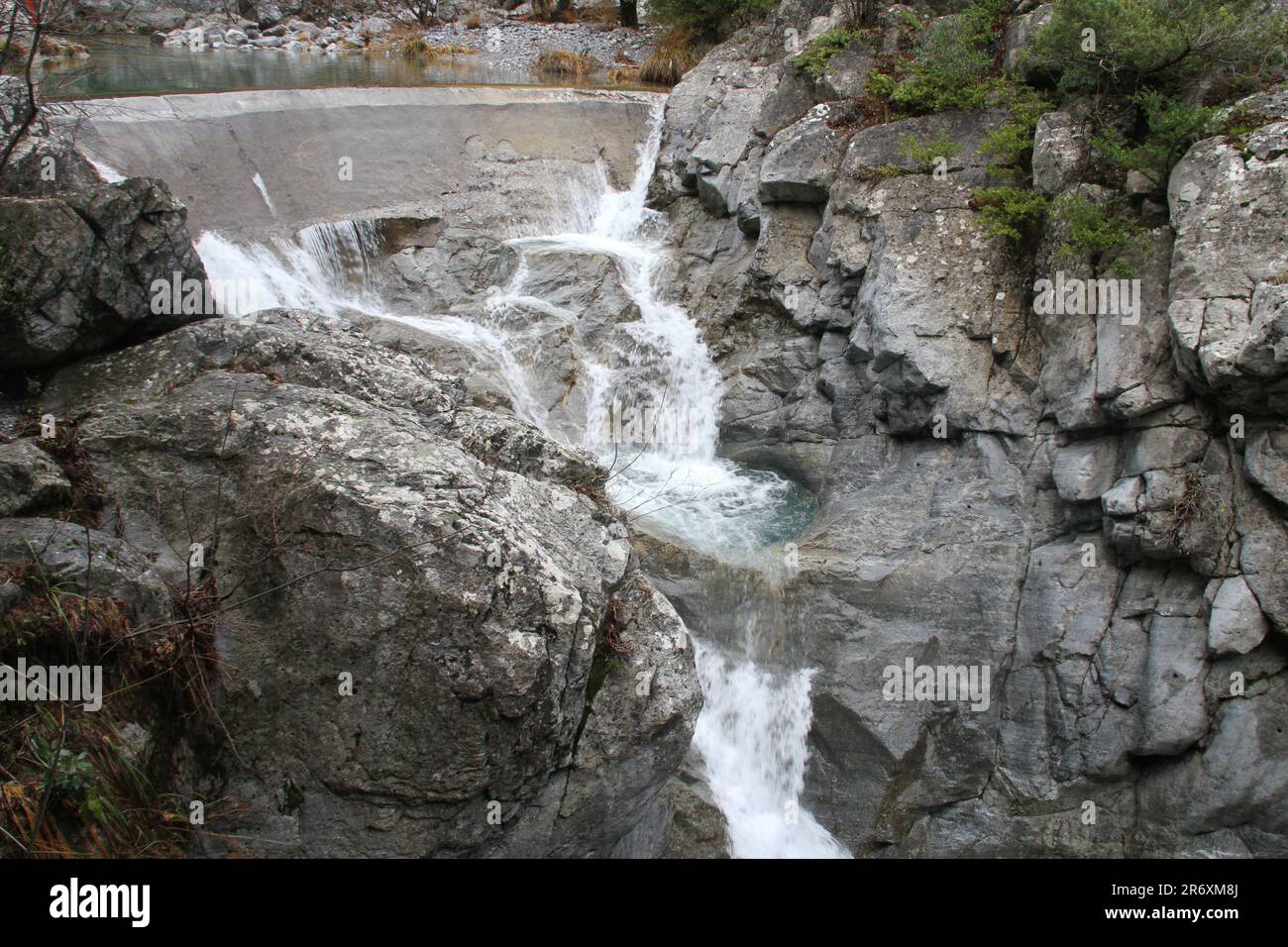 Bath of Zeus, at Mount Olympus, Litochoro, Greece Stock Photo - Alamy