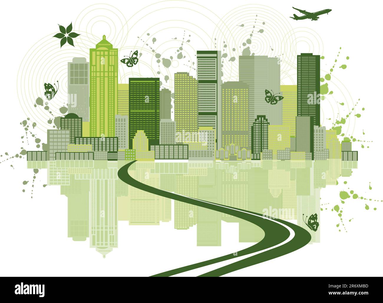 Cityscape background, urban art Stock Vector Image & Art - Alamy