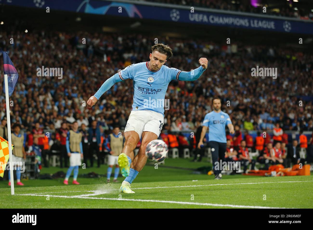 Istanbul, Turkey. 10th June, 2023. Jack Grealish (ManC) Football/Soccer ...
