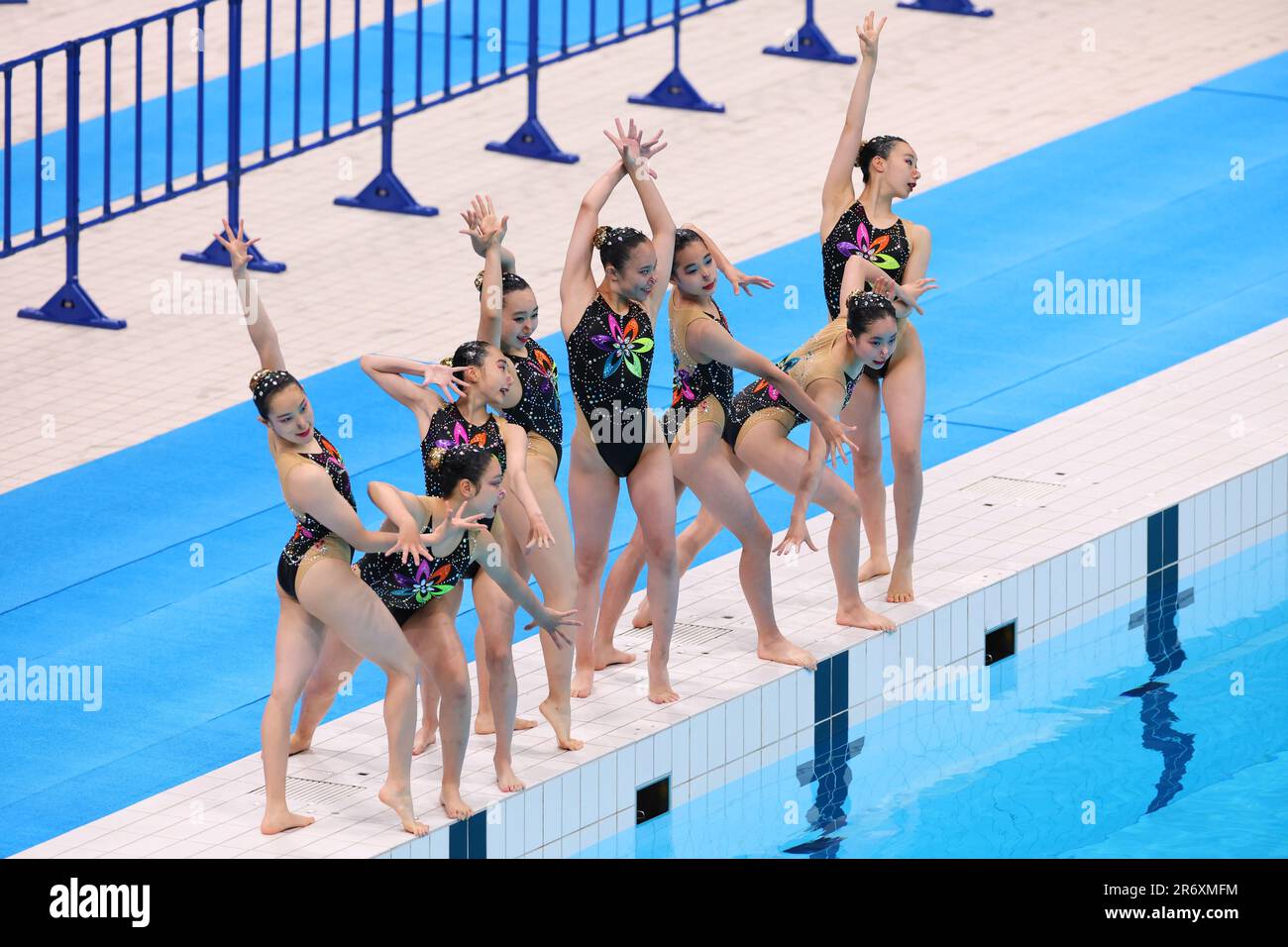 Tokyo, Japan. 11th June, 2023. Athena aqua mates team group Artistic ...