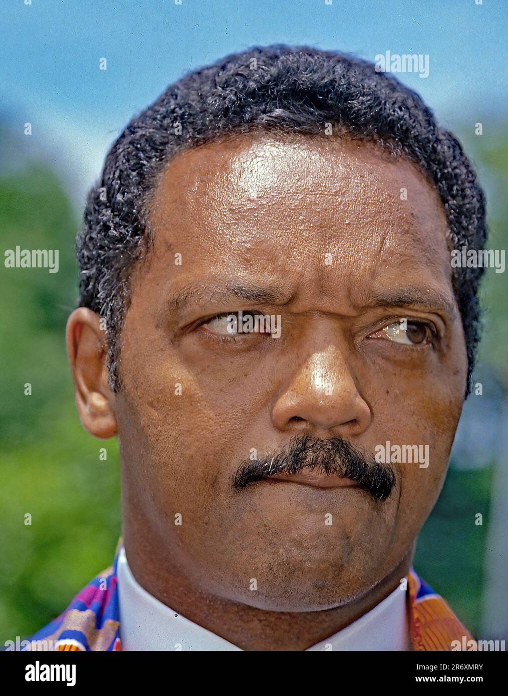 WASHINGTON DC - 1990 Reverend Jesse Jackson portrait Stock Photo - Alamy
