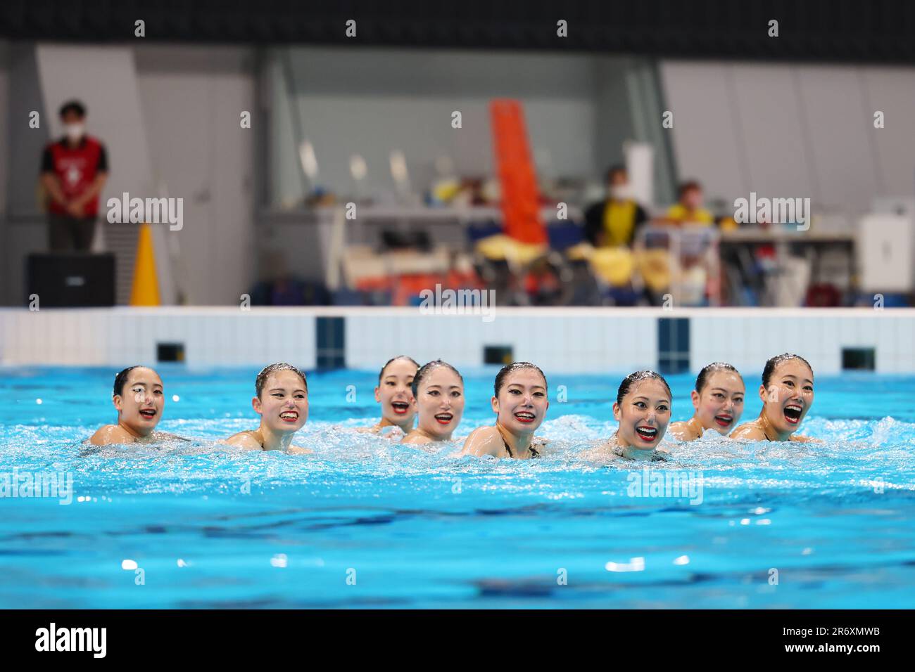 Tokyo, Japan. 11th June, 2023. Japan team group (JPN) Artistic Swimming ...