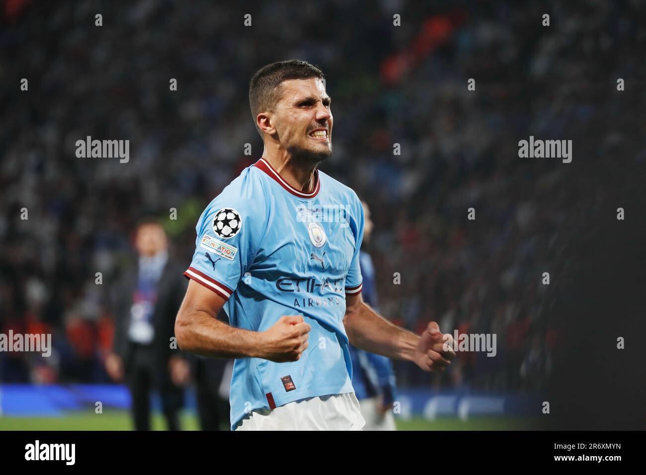 Istanbul, Turkey. 10th June, 2023. Rodri (ManC) Football/Soccer : Rodri ...