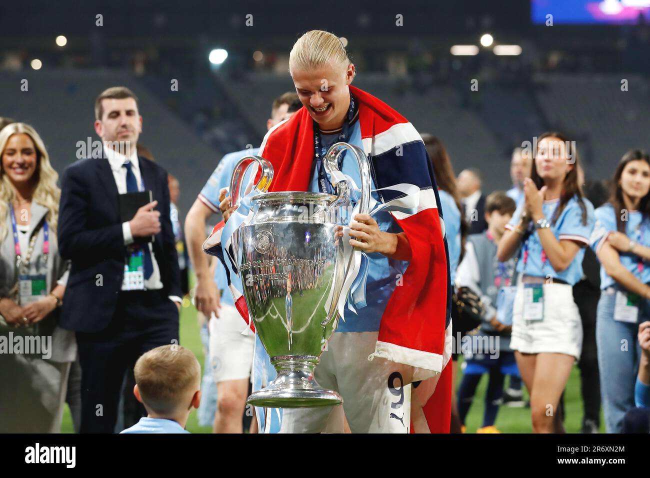 Haaland celebration 2023 hi-res stock photography and images - Alamy