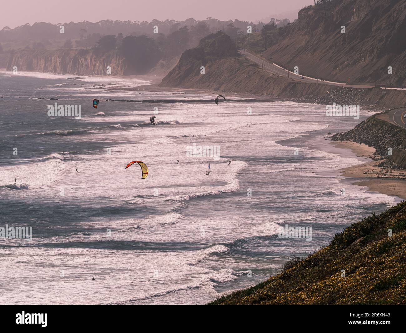The Great Highway from San Francisco offers a neat driving experience ...