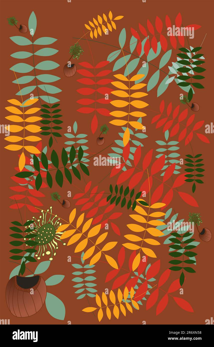 Simple leaf design hi-res stock photography and images - Alamy