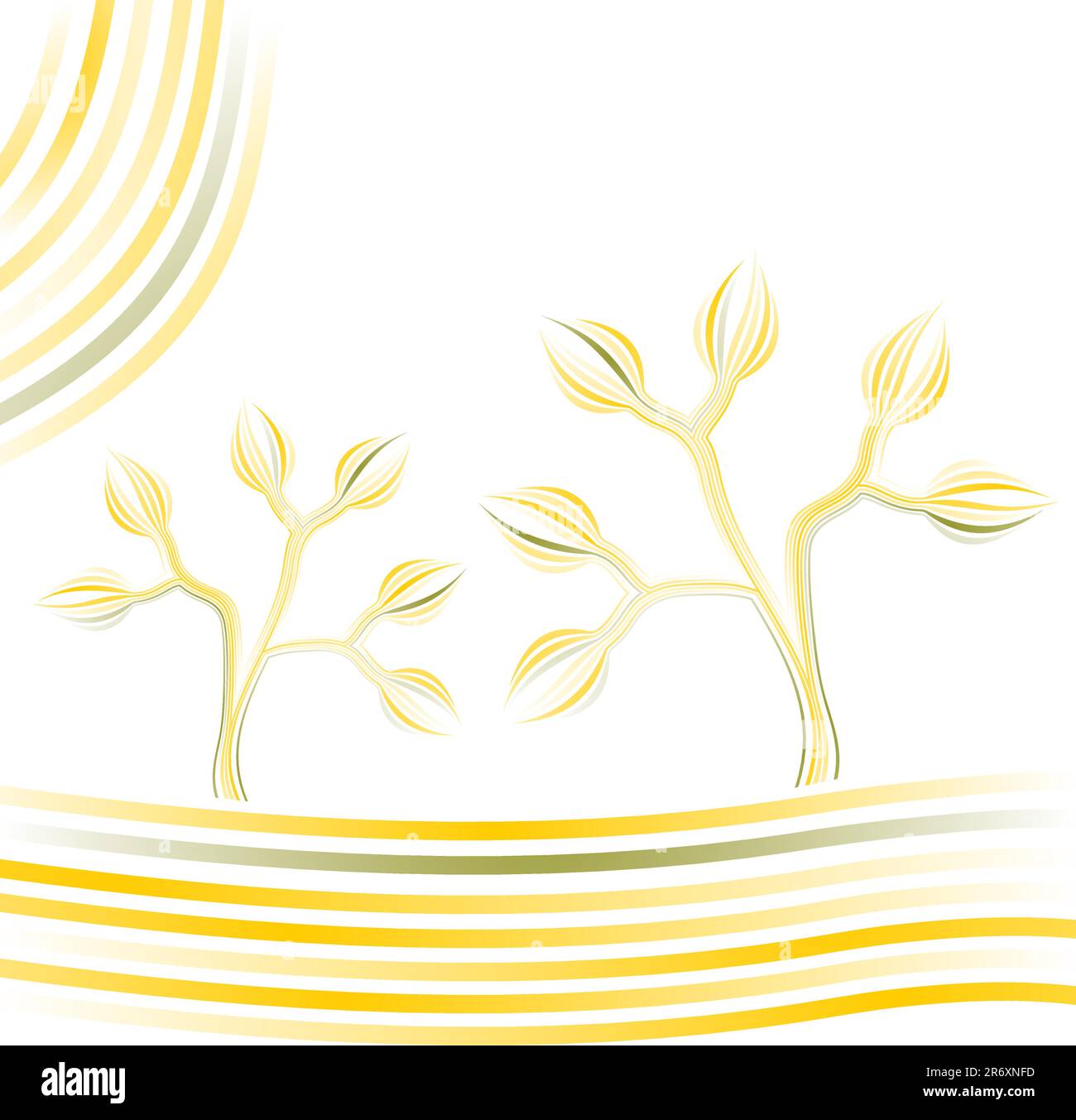 Grow trees Stock Vector Images - Alamy