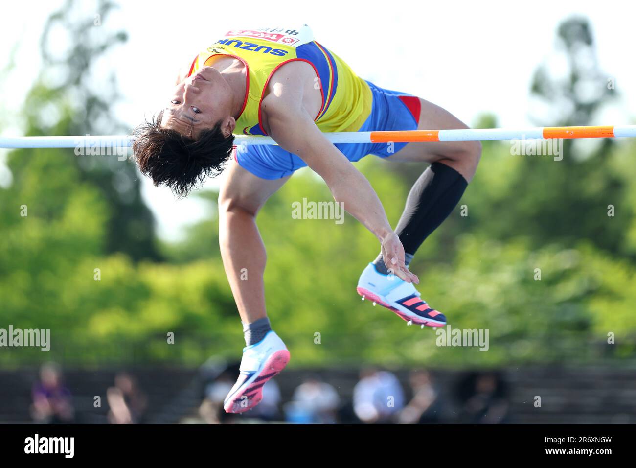 Akita Athletics Stadium, Akita, Japan. 10th June, 2023. Akihiko ...