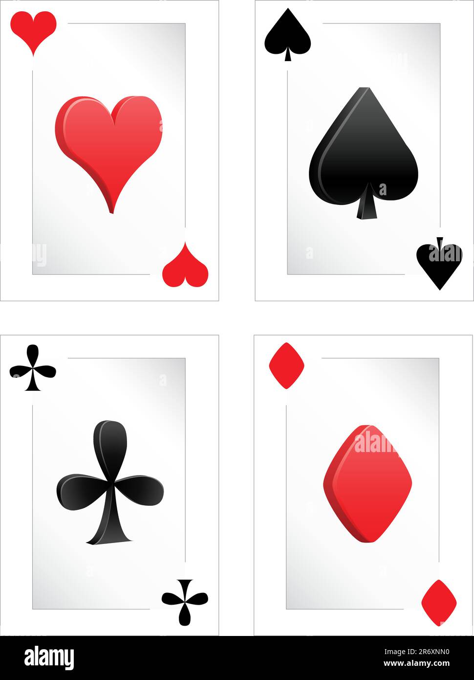 Colours for playing cards poker Stock Vector Image & Art - Alamy