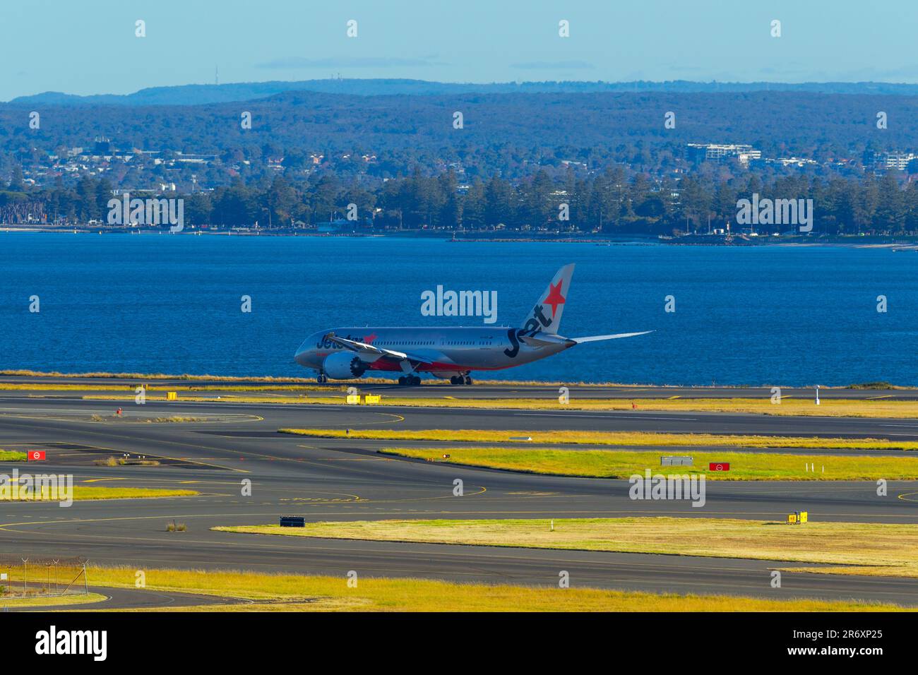 A Jetstar Boeing 787-7 Dreamliner aircraft with registration VH-VKB on ...