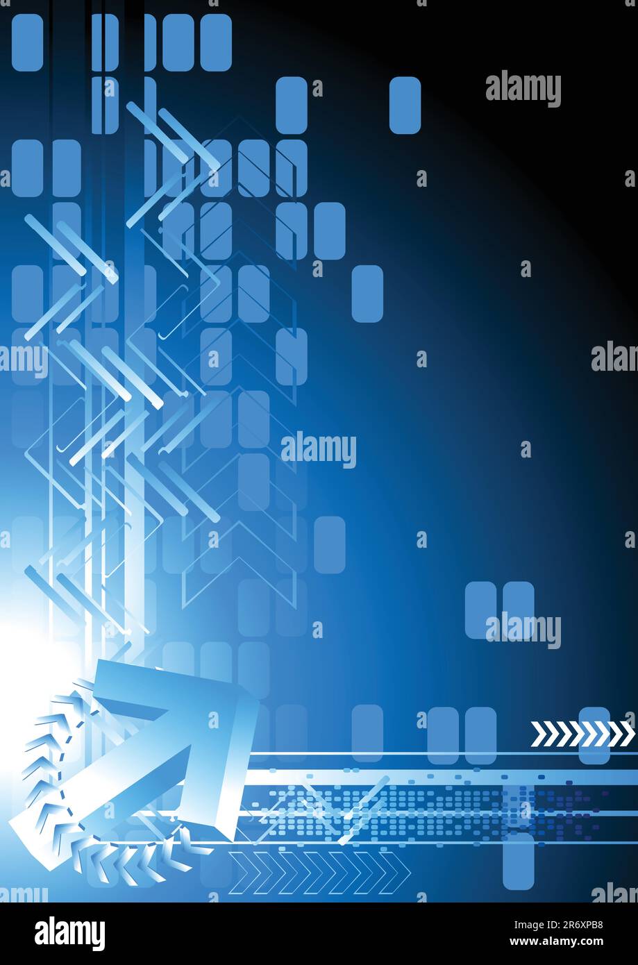 Abstract background for your design with 3d-arrow Stock Vector Image ...