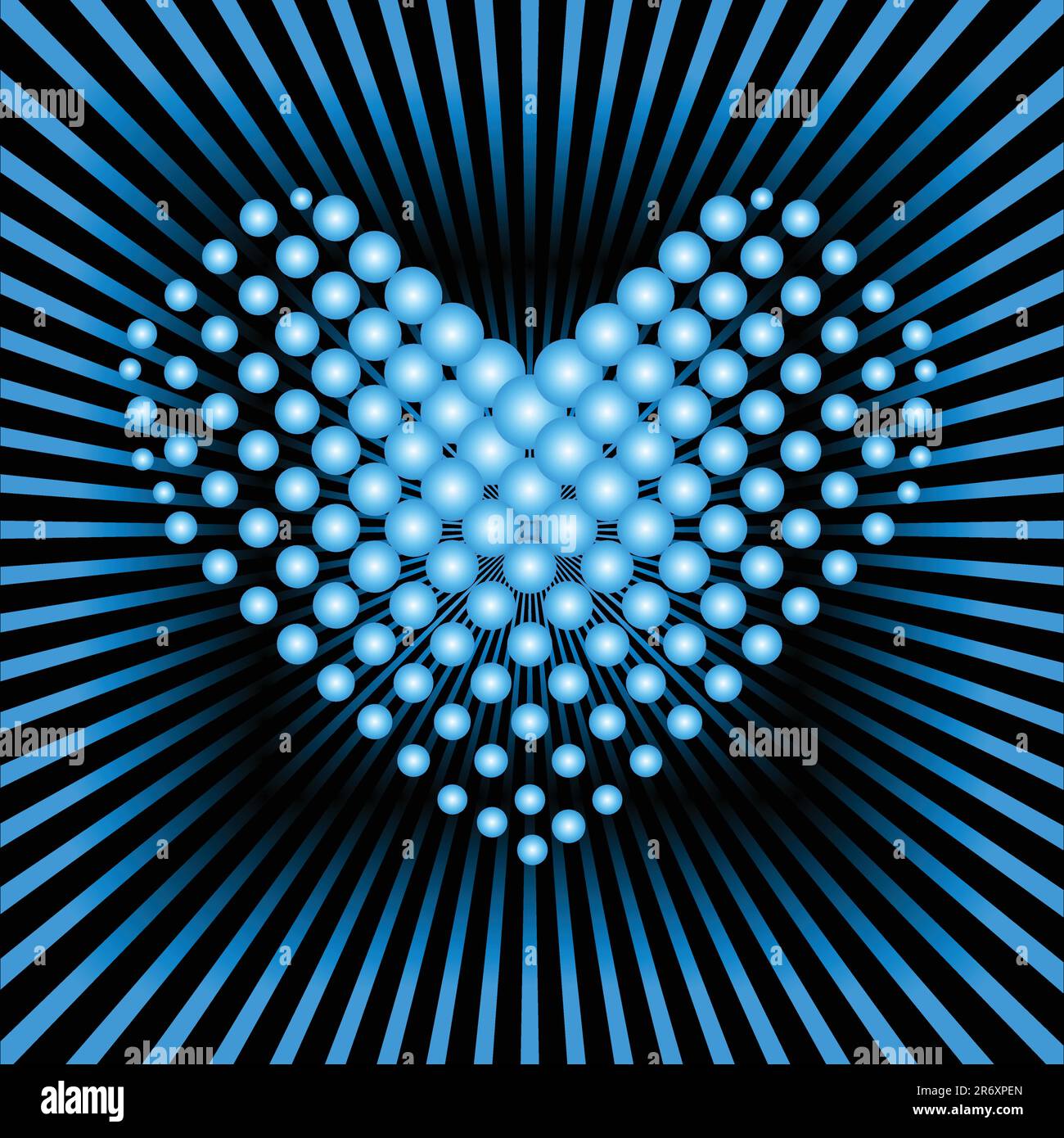 Heart moving background Stock Vector Images - Alamy