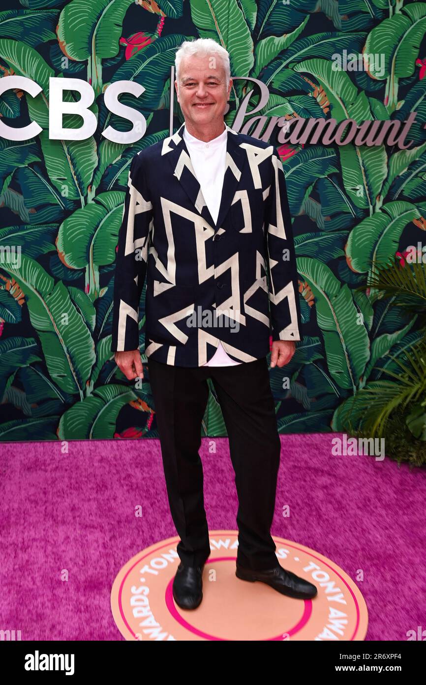 New York, USA. 11th June, 2023. Tim Hatley walking on the red carpet at ...