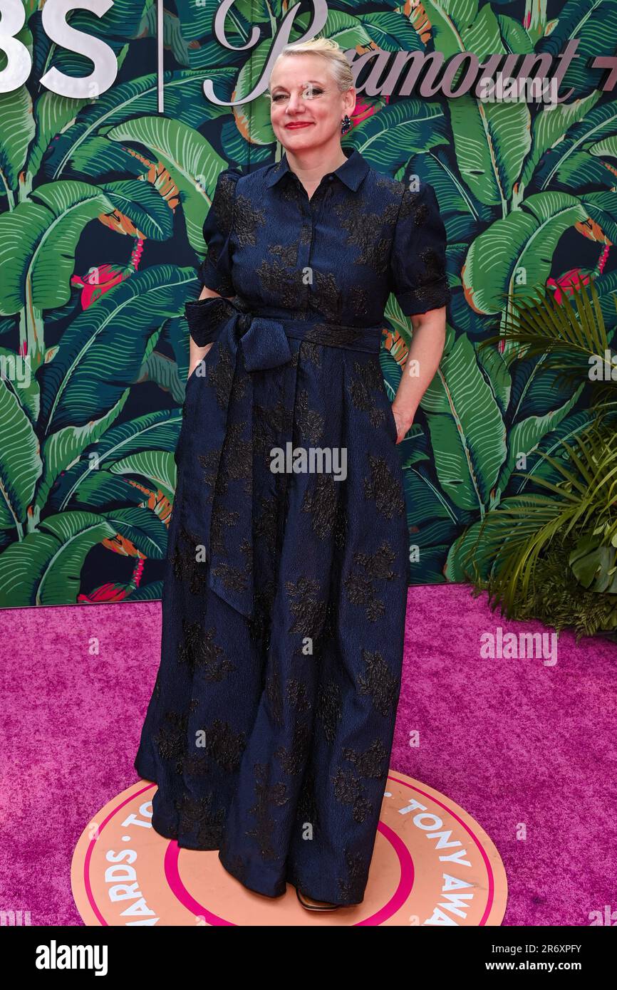 New York, USA. 11th June, 2023. Natasha Chivers walking on the red ...