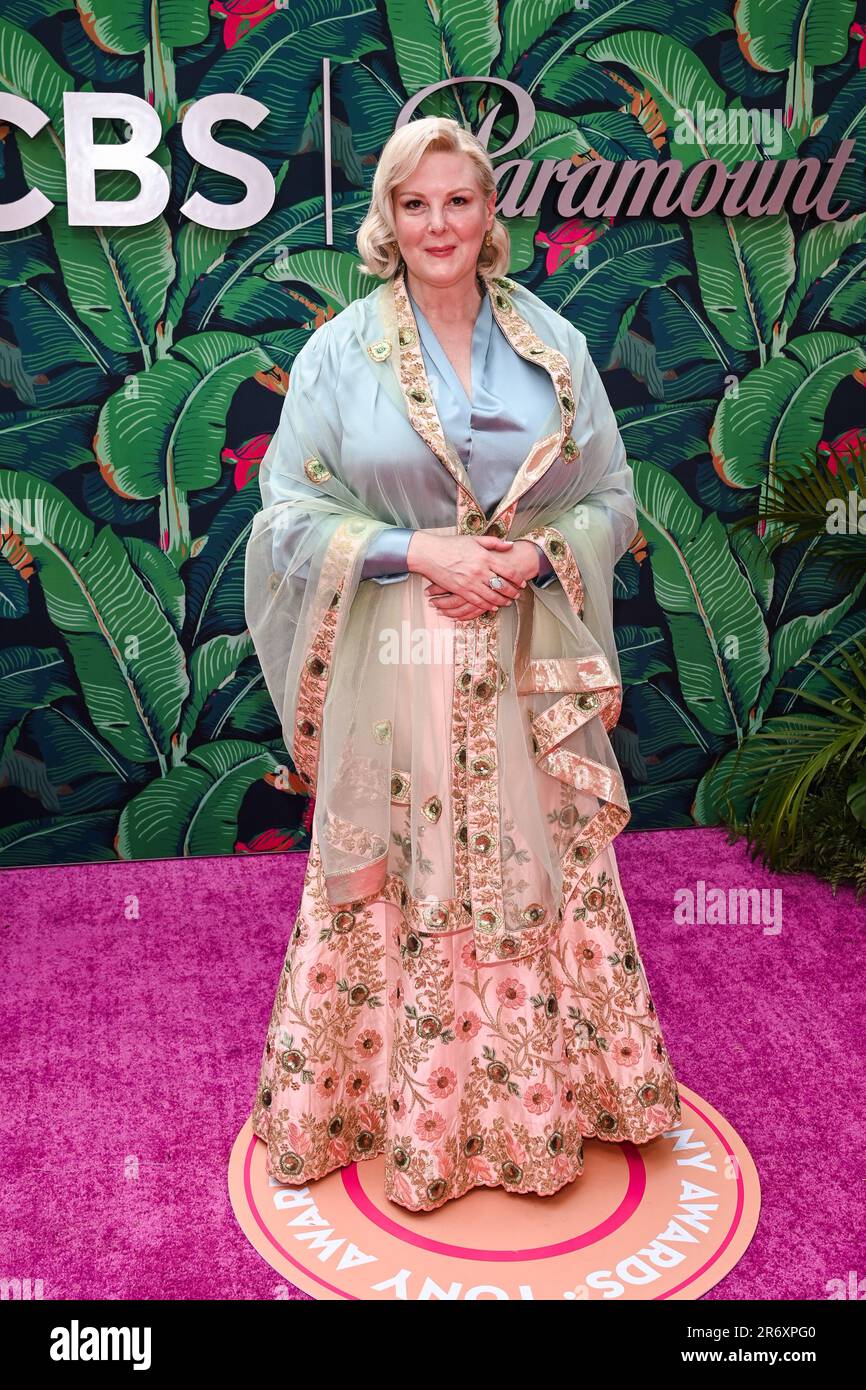 New York, USA. 11th June, 2023. Kim Weild walking on the red carpet at ...
