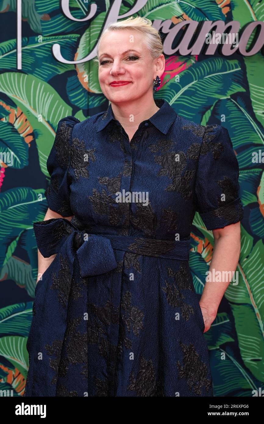 New York, USA. 11th June, 2023. Natasha Chivers walking on the red ...
